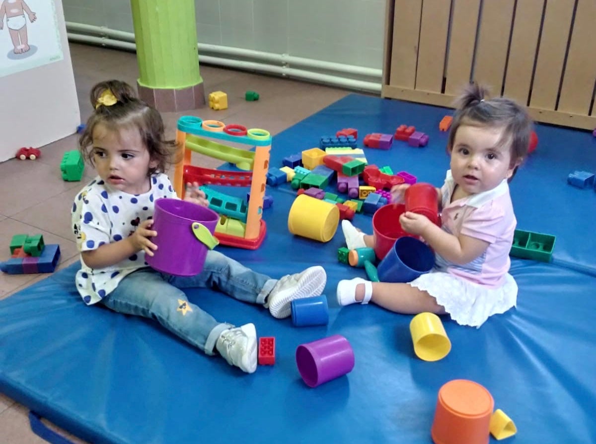Los mas pequeños vuelven a la guardería tras el periodo de adaptación ...