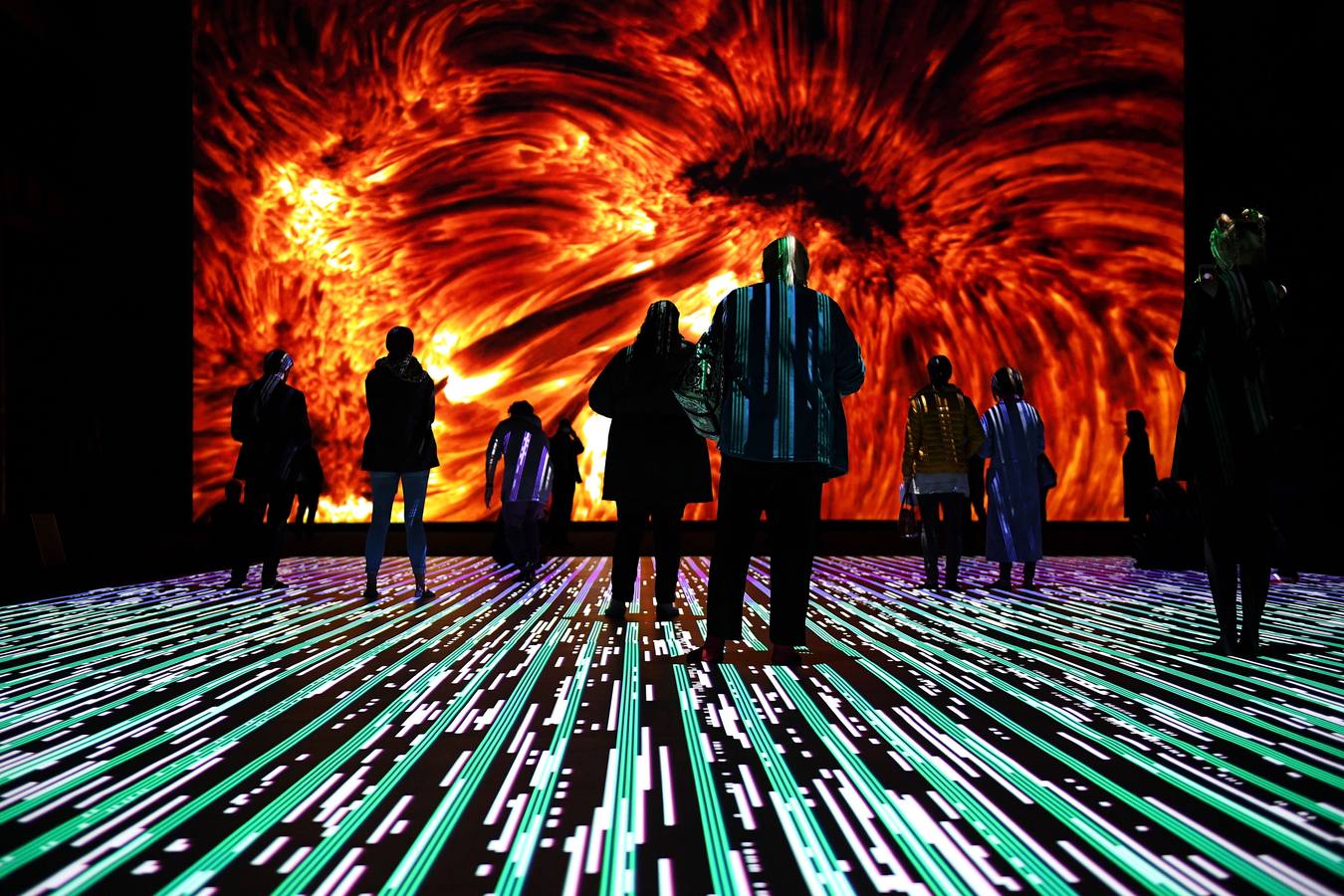 Fotos: Instalación artística de Ryoji Ikeda en Sídney | Hoy