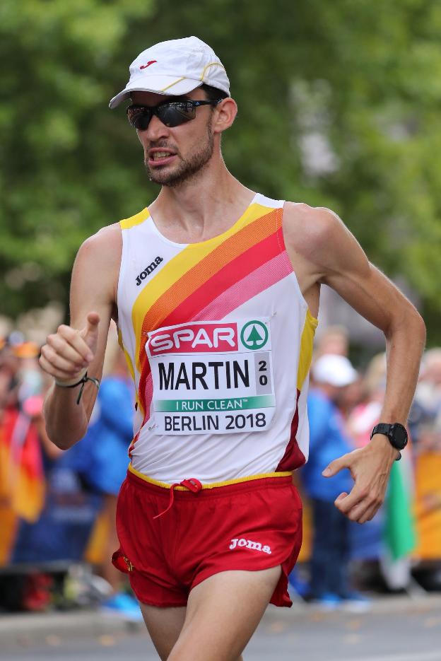 Álvaro Martín persigue su cuarto título consecutivo en 20 km marcha en ...