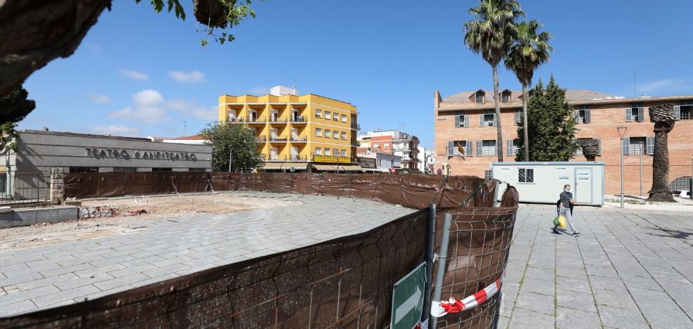 El Consorcio de Mérida reanuda la obra de la plaza Margarita Xirgu | Hoy